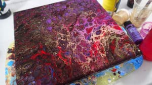 Acrylic Pouring with Color Shift Paint - AcrylicPouring.com