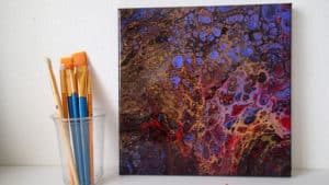 Acrylic Pouring with Color Shift Paint - AcrylicPouring.com