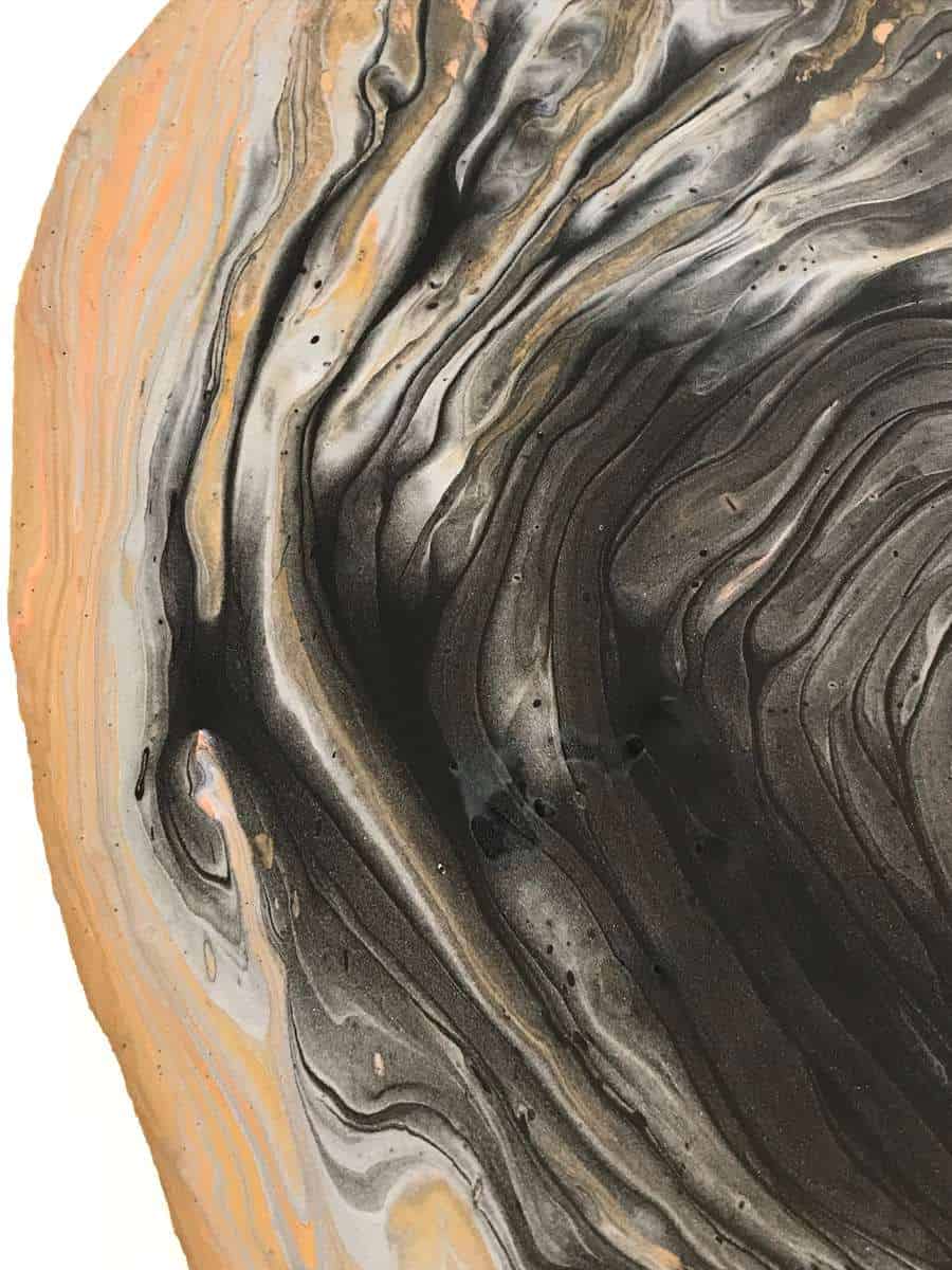 A Desert Copper Acrylic Pour - AcrylicPouring.com