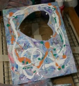 Test Driving my Acrylic Pouring Station - AcrylicPouring.com