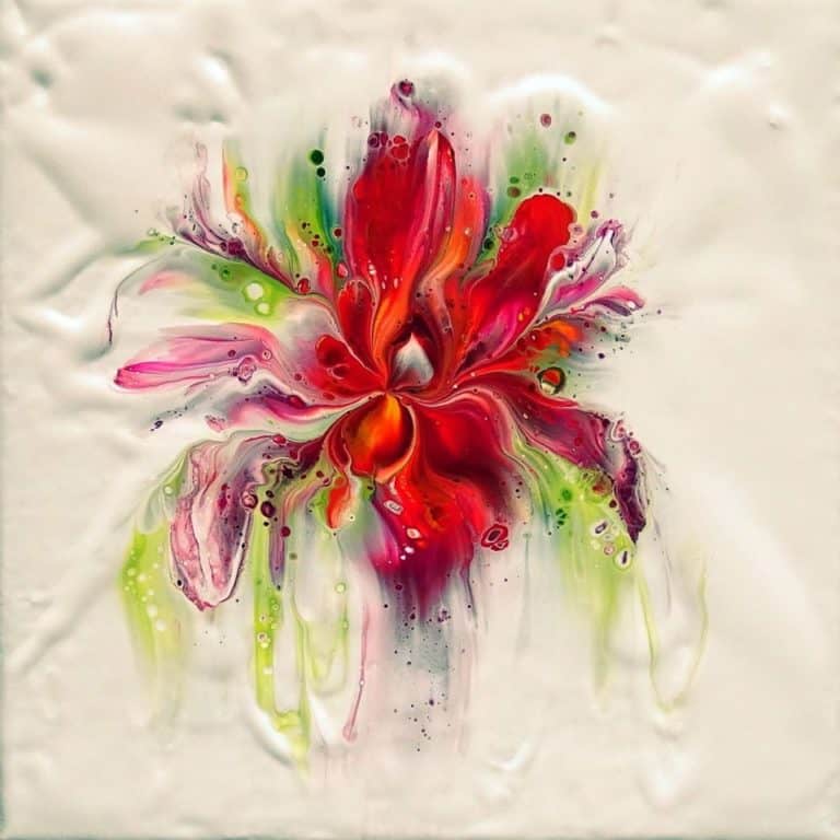8 Acrylic Pouring Flowers for All you Botanist Wannabees ...